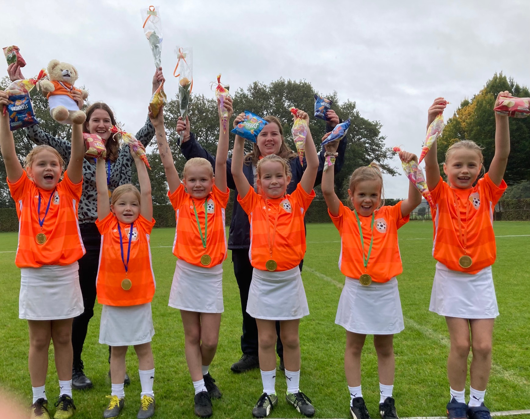 S.V. Lottum E2 herfstkampioen: