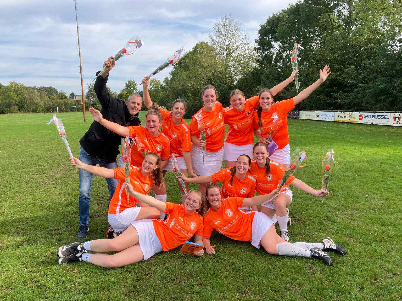 S.V . Lottum 1 korfbal kampioen!